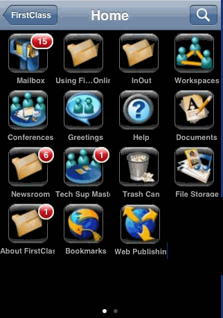 FirstClass Client for iPhone/iPod Touch